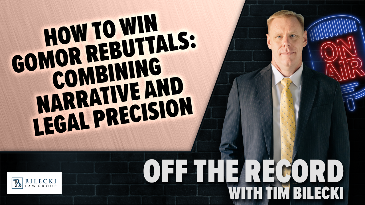 How to Win GOMOR Rebuttals: Combining Storytelling with Legal Precision ...